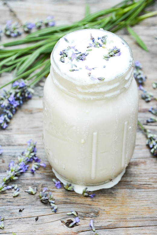 Lavender and White Chocolate Boozy Milkshakes – Floating Kitchen