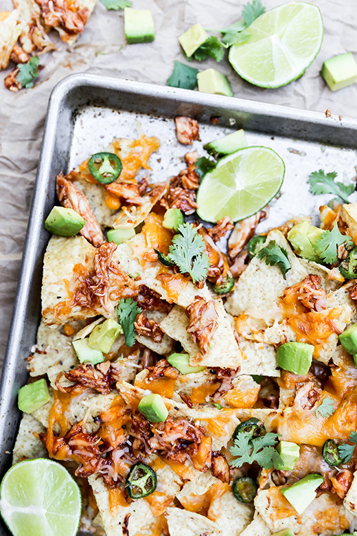 Barbecue Chicken Nachos – Floating Kitchen