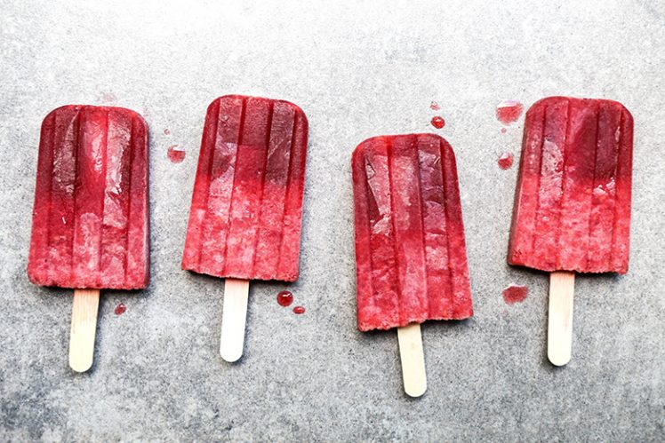 Prosecco Raspberry Popsicles {Popsicle Week} – Floating Kitchen