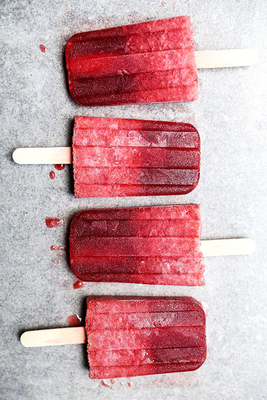 Prosecco Raspberry Popsicles {Popsicle Week} – Floating Kitchen