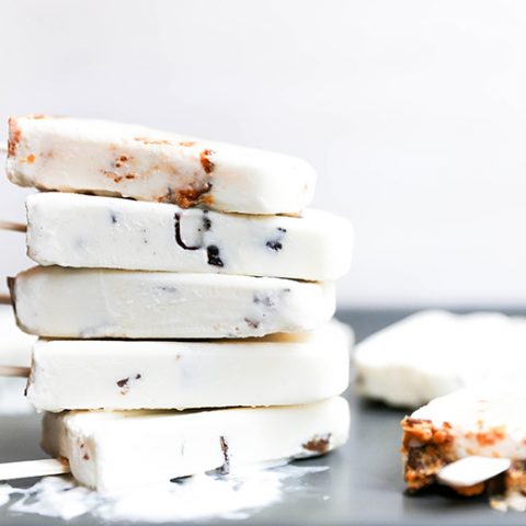Guinness Popsicles with Irish Cream Soaked Brownies – Floating Kitchen