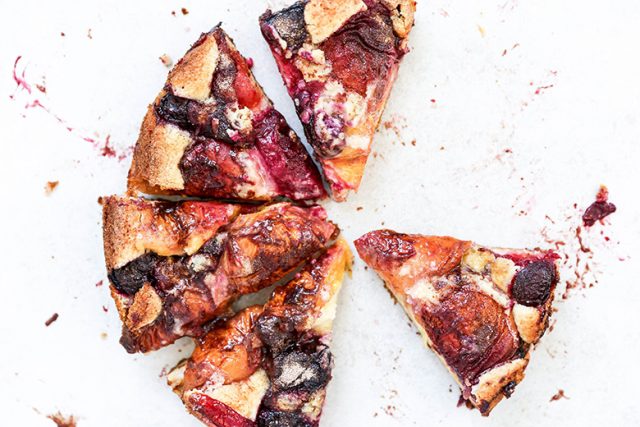 Rustic Stone Fruit Torte – Floating Kitchen